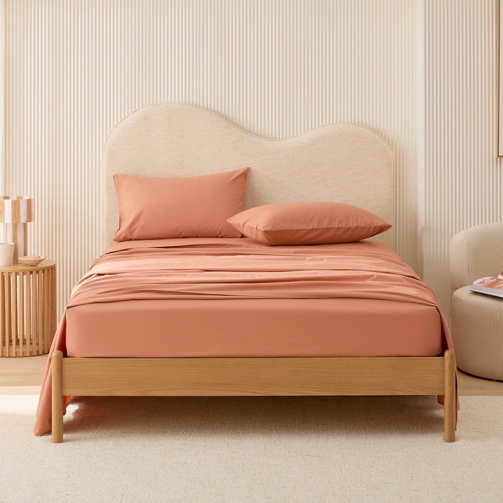 red bed sheets australia