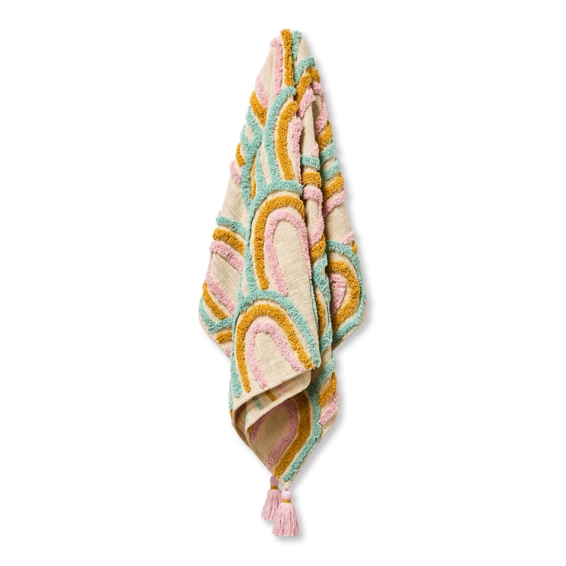 Adairs Kids - Rainbow Summer Tufted Cotton Throw | Adairs