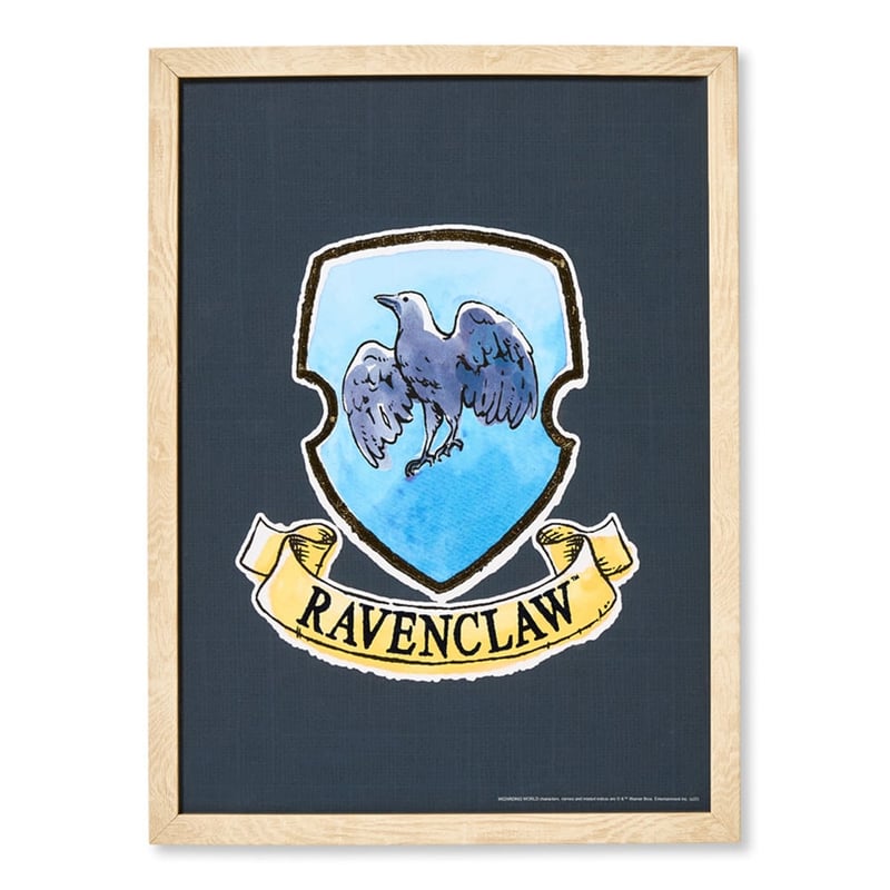 Adairs Kids - Warner Bros Harry Potter Ravenclaw Wall Art | Adairs