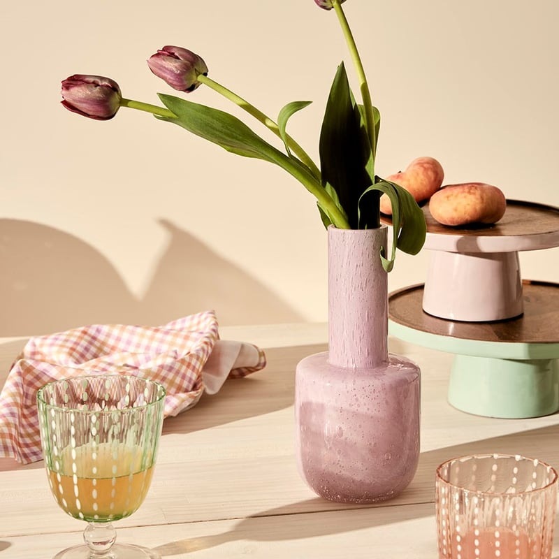 Sorbet Mauve Vase | Adairs