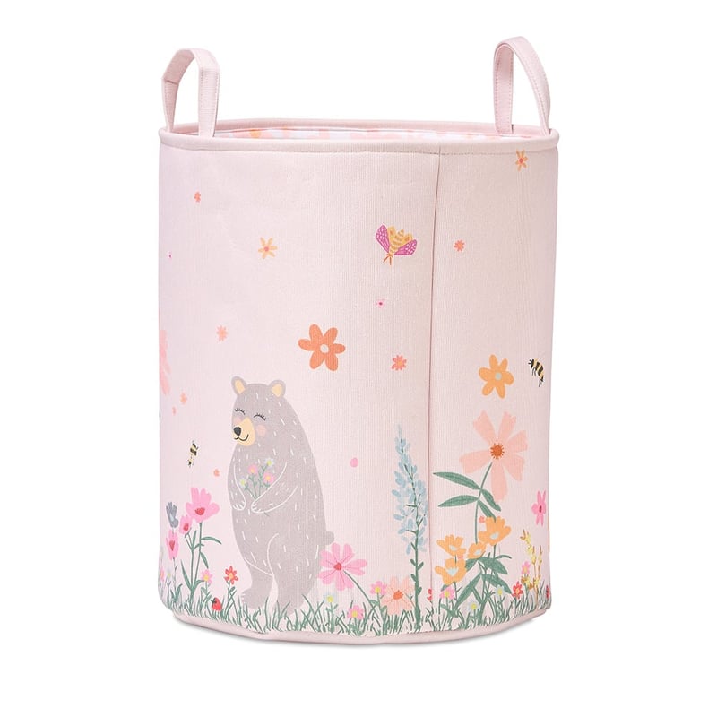 Adairs Kids - Blossom Meadow Designer Printed Basket | Adairs