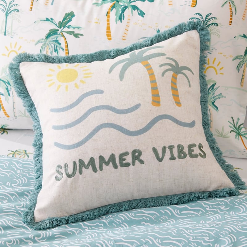 Adairs Kids - Classic Summer Vibes Cushion | Adairs