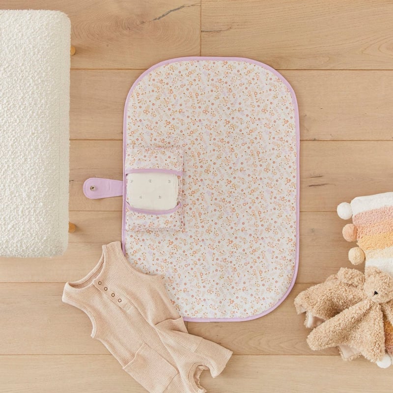 Adairs Kids - Travel Dahlia Floral Change Mat | Adairs