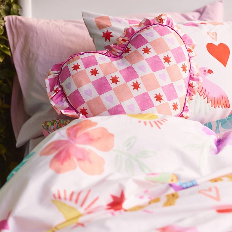 Adairs Kids - Tropical Fiesta Multi Quilt Cover Set | Adairs