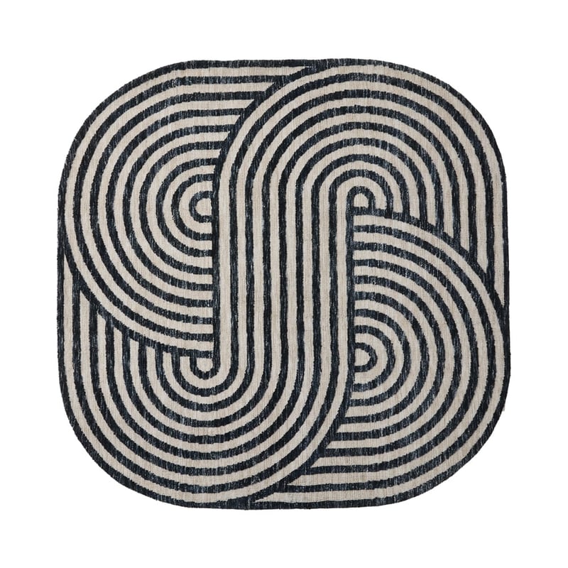 Heritage Navy Rug | Adairs