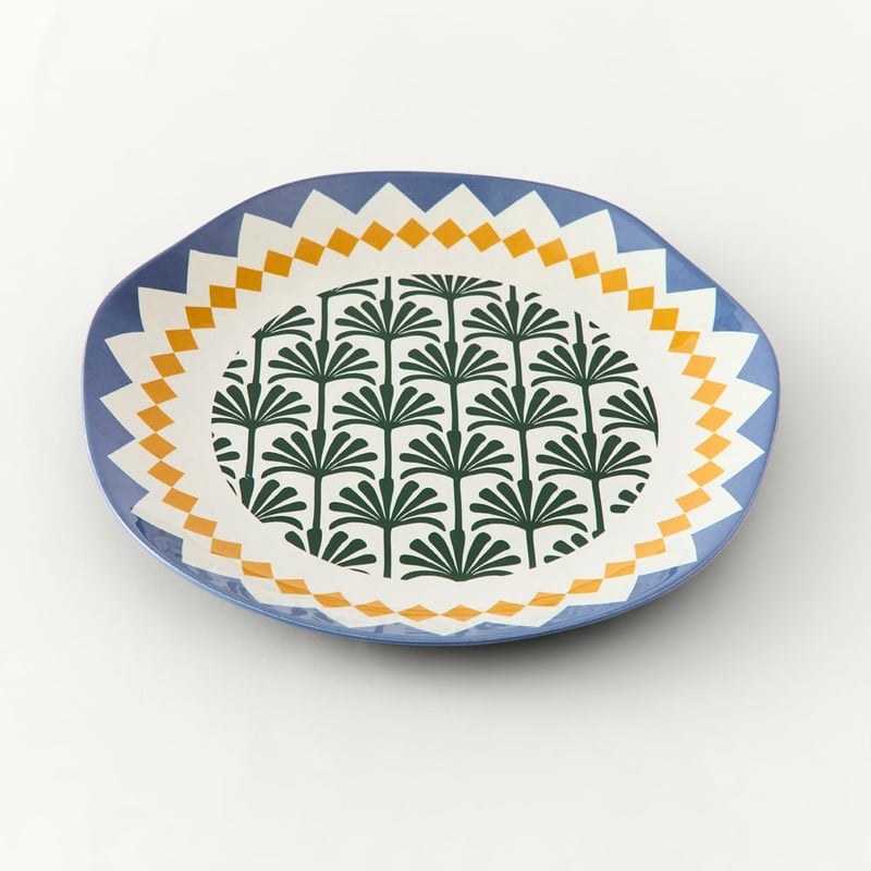 Natures Resort Palm Plate Pack of 4 | Adairs