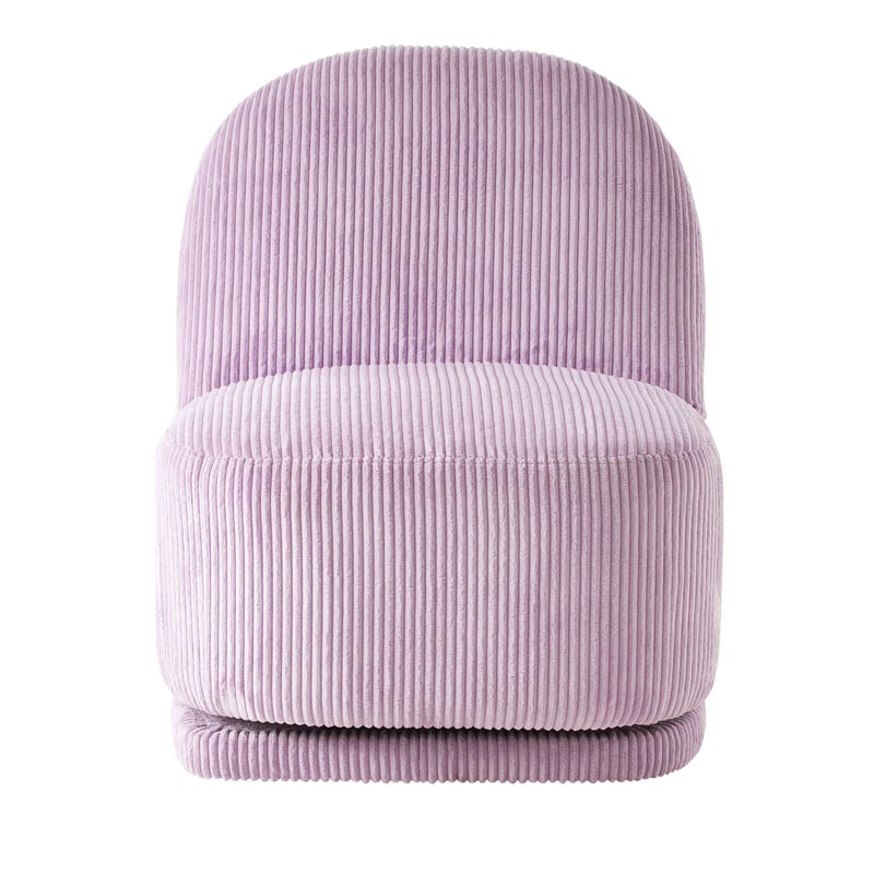 Adairs Kids - Lilac Cord Swivel Chair | Adairs