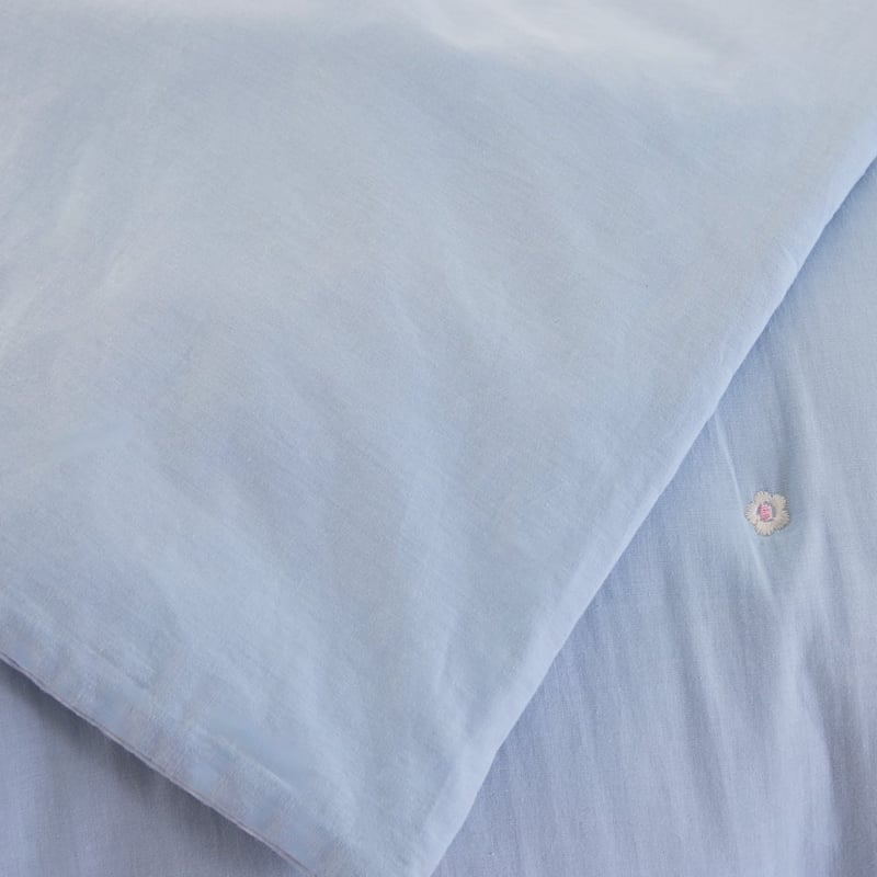 Adairs Kids - Heirloom Everbloom Chambray Coverlet | Adairs