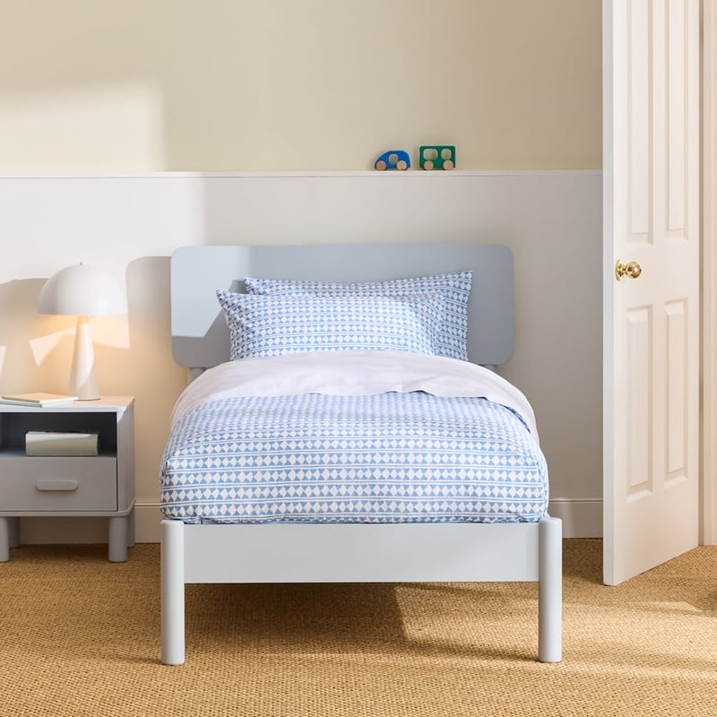 Adairs Kids - Louie Glacier Blue Timber Bed | Adairs