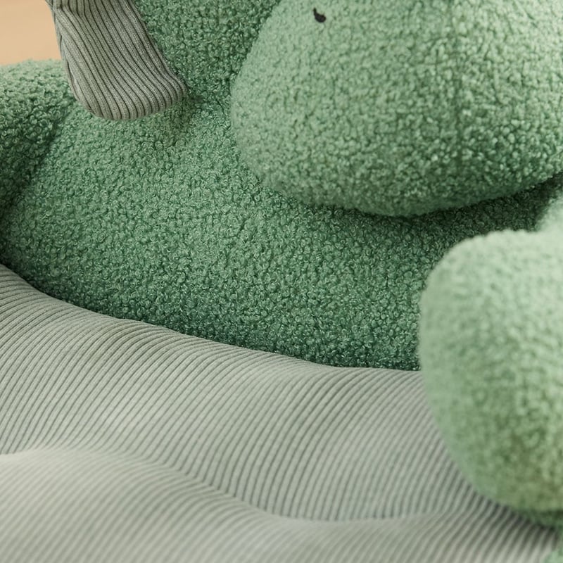 Adairs Kids - Trip Triceratops Sage Cuddle Chair | Adairs