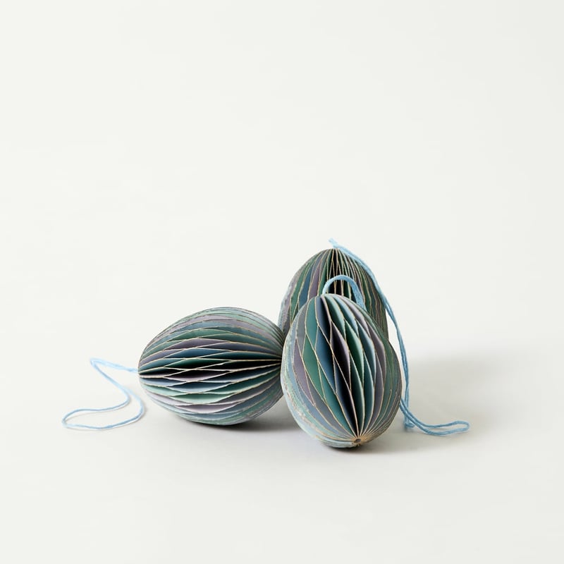 Easter Egg Blue Decorations Set of 6 | Adairs