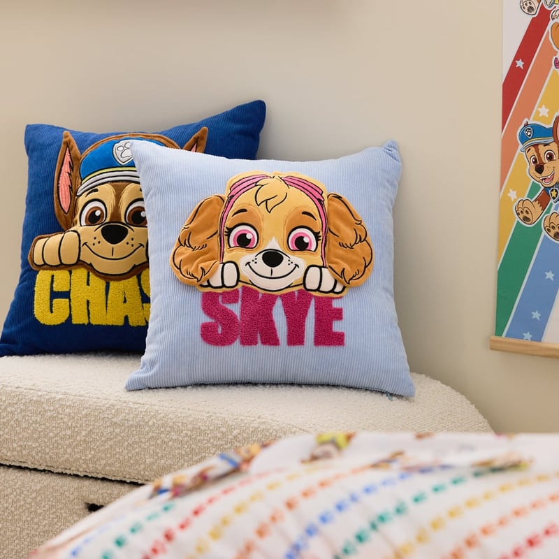 Adairs Kids - Paramount Paw Patrol Pink Skye Cushion | Adairs