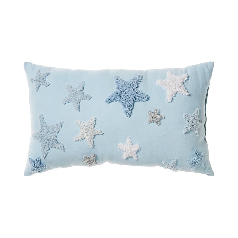 Adairs Kids - Tufted Star Blue Cushion | Adairs