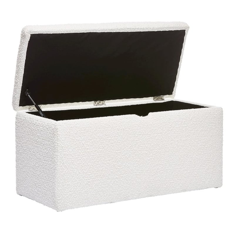 white blanket box