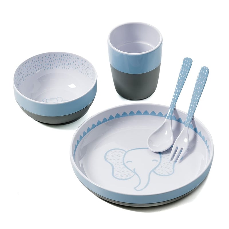 blue elephant tableware