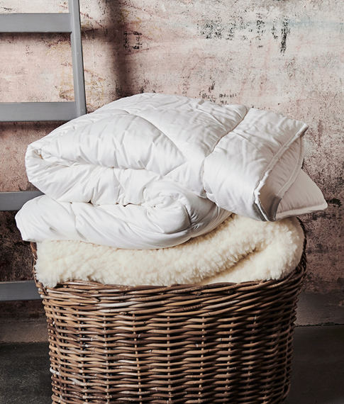 Shop MiniJumbuk Wool Quilts, Pillows & Mattress Protectors | Adairs