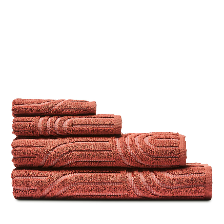Archie Cinnamon Marle Towel Range | Bathroom | Adairs