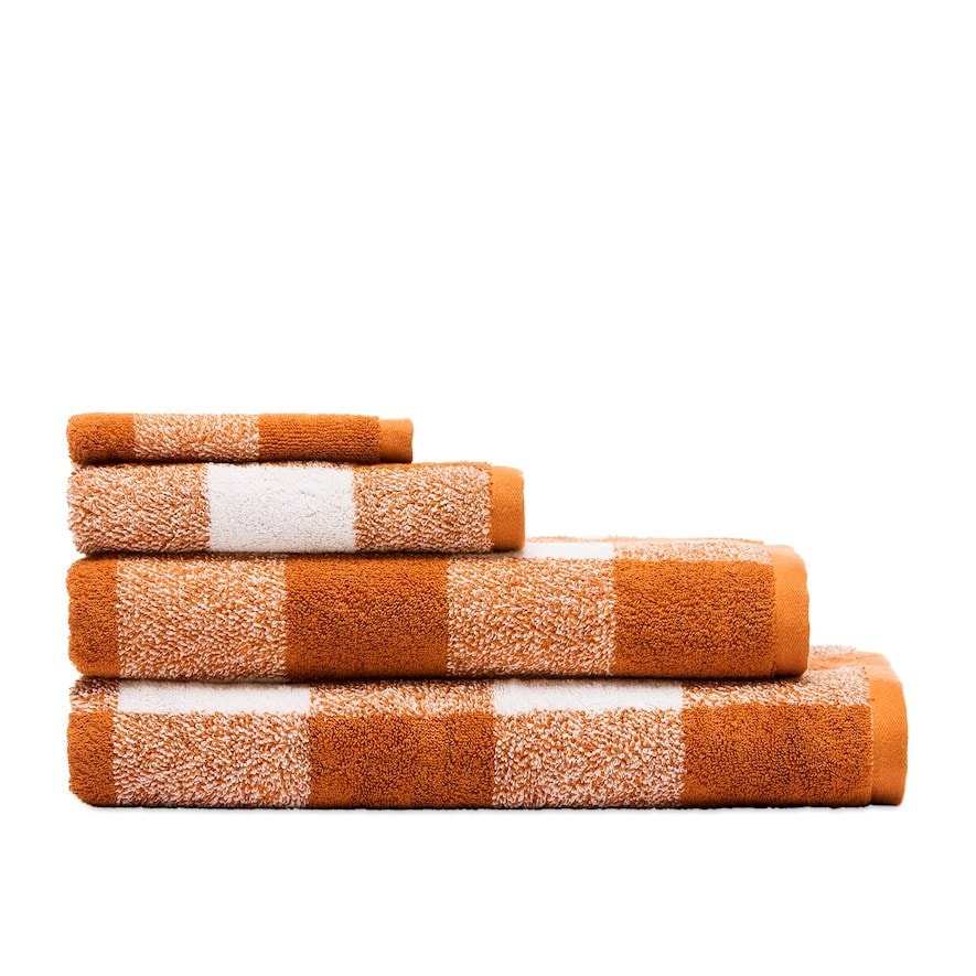 Gingham Ginger Towel Range | Adairs