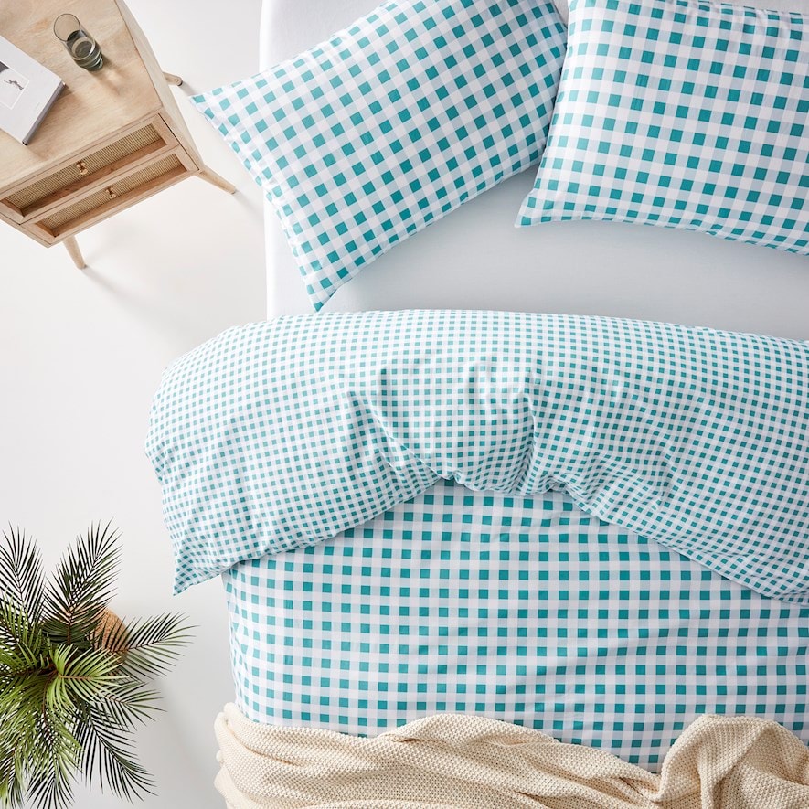 Rory Chambray Quilt Cover Set + Separates | Adairs