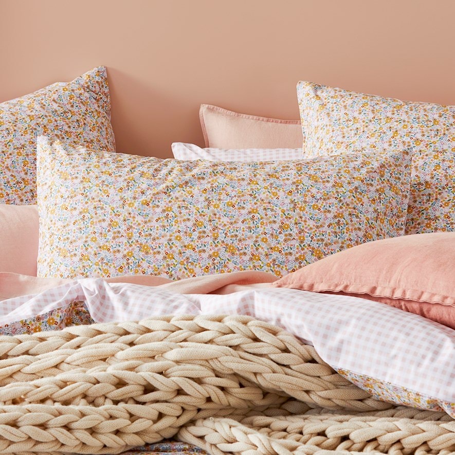 Garden Bloom Multi Quilt Cover Set + Separates | Adairs