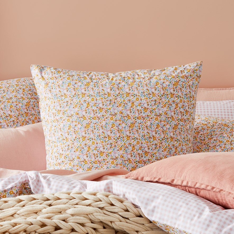 Garden Bloom Multi Quilt Cover Set + Separates | Adairs