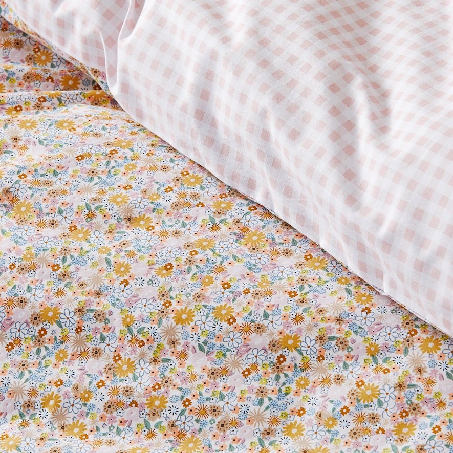 Garden Bloom Multi Quilt Cover Set + Separates | Adairs