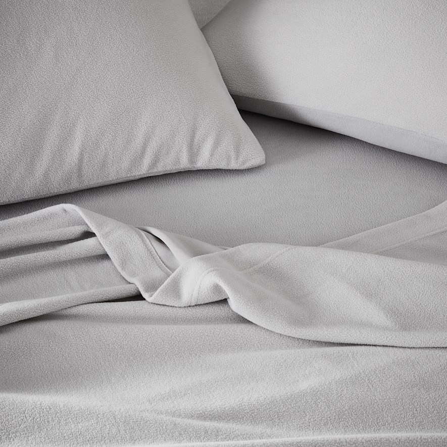 Cloud Silver Sheet Set | Adairs