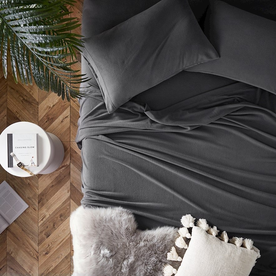 Cloud Charcoal Sheet Set | Adairs