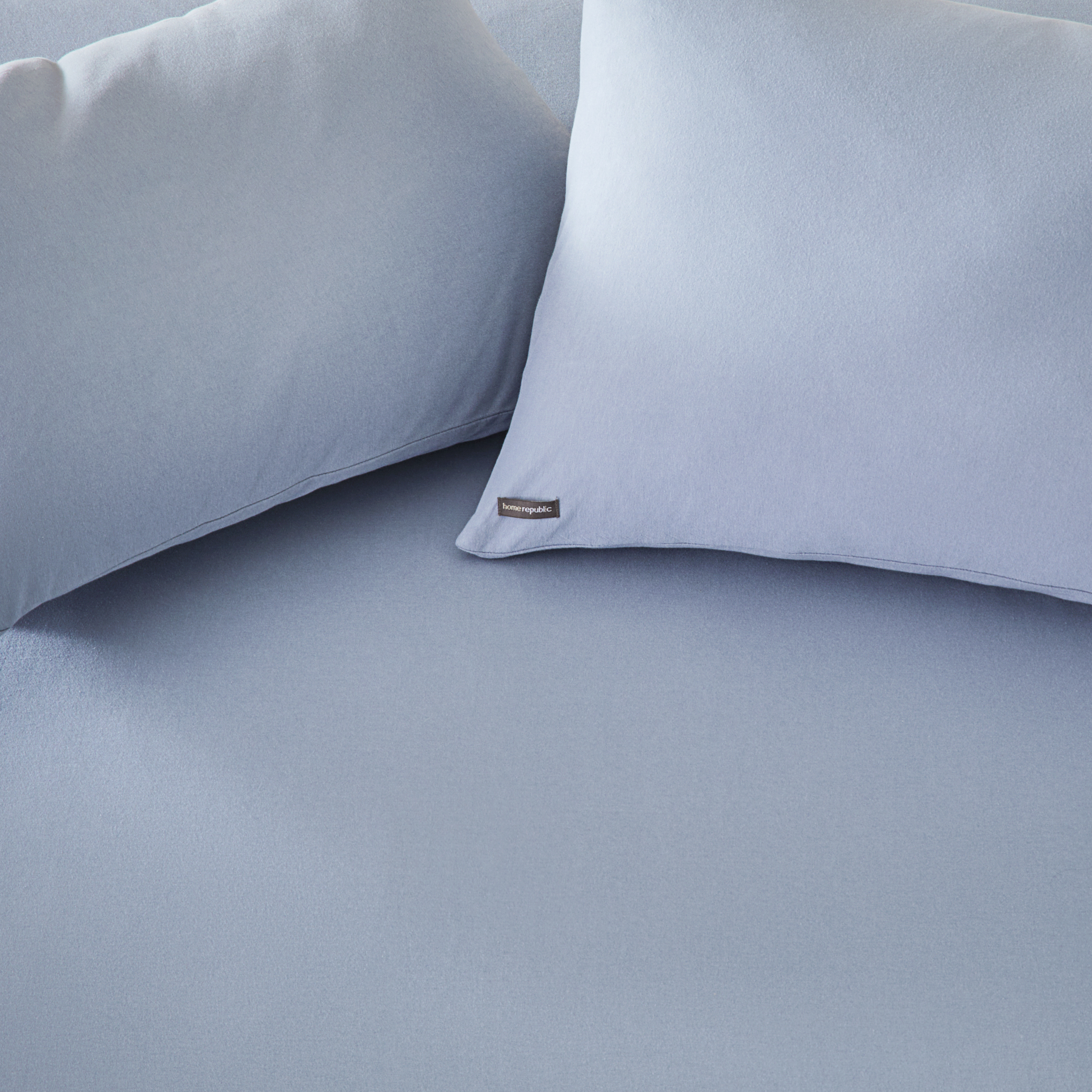 Home Republic - Ultra Soft Jersey Powder Blue Sheet Separates | Adairs