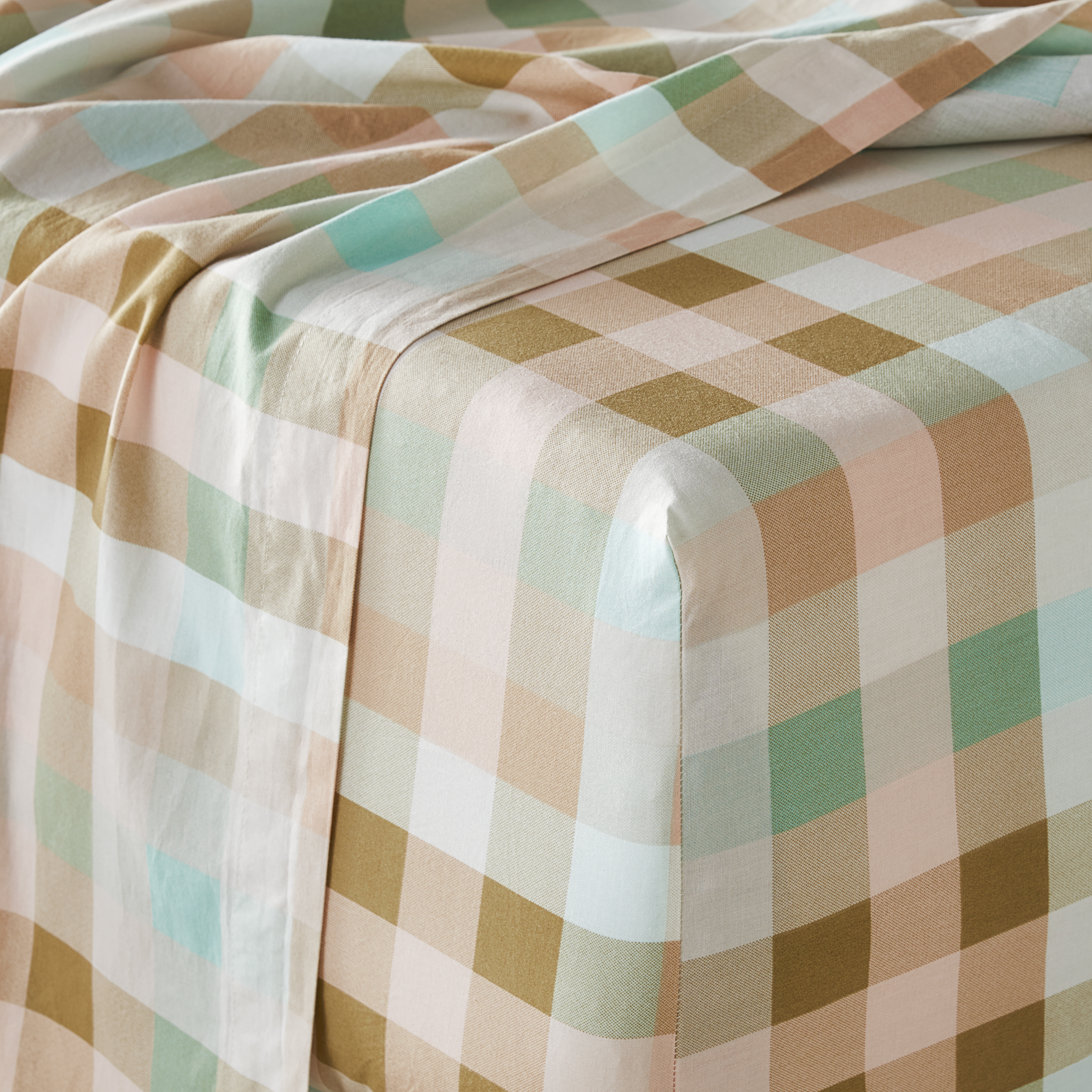 Printed Harmony Check Multi Sheet Set | Adairs
