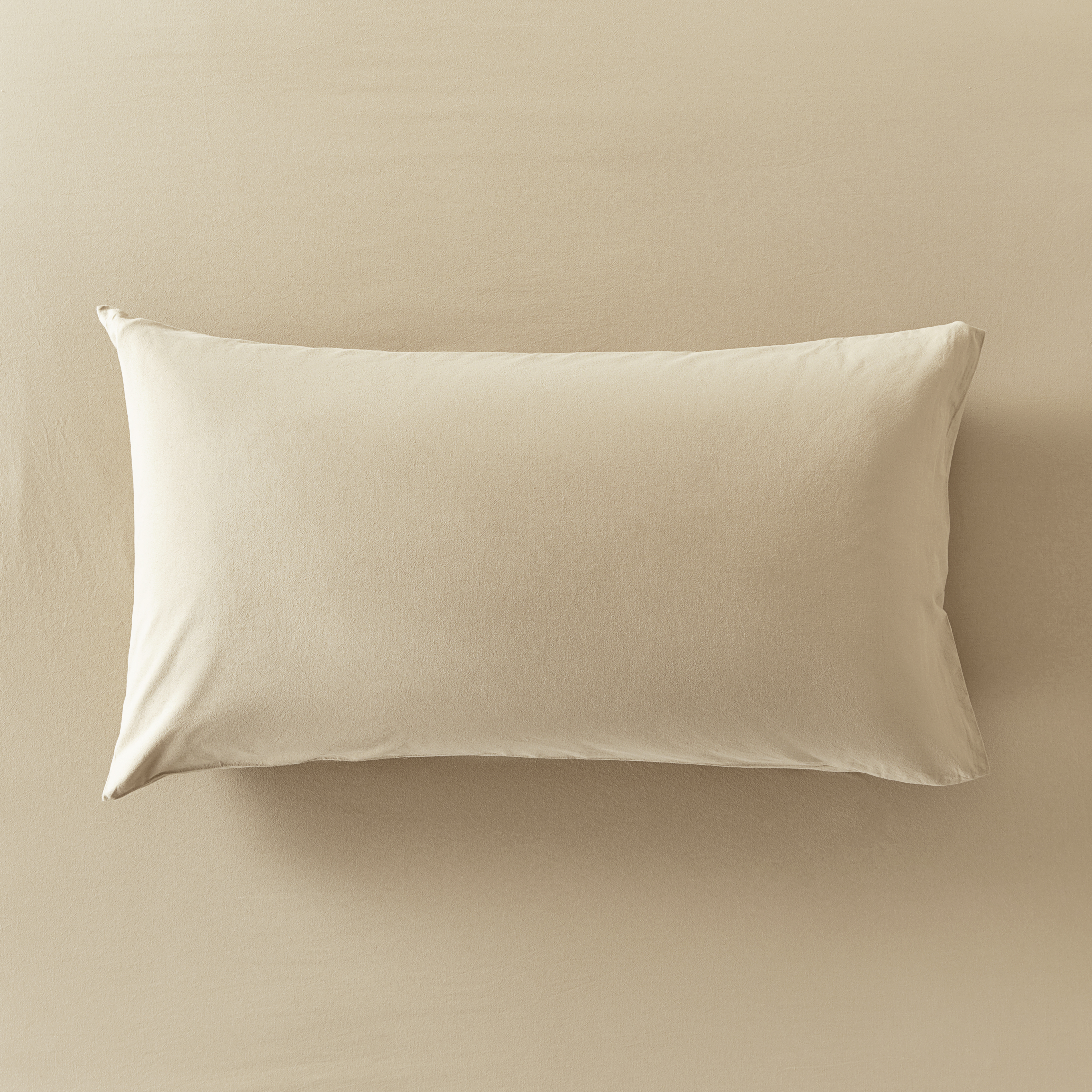 Stonewashed Cotton Sesame Sheet Separates | Adairs