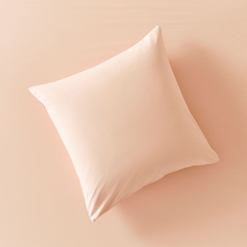 Stonewashed Cotton Pale Peach Sheet Separates | Adairs