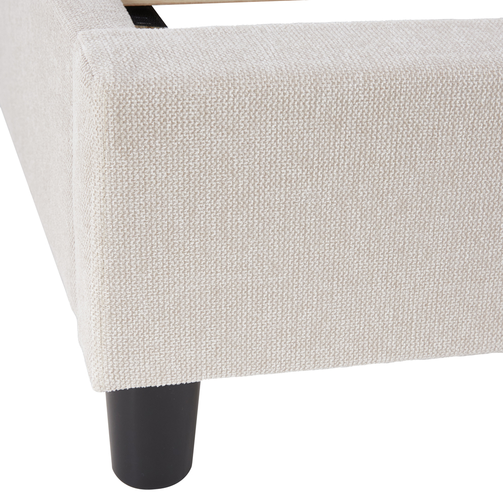 Stellar Castle Linen Bed Base | Adairs