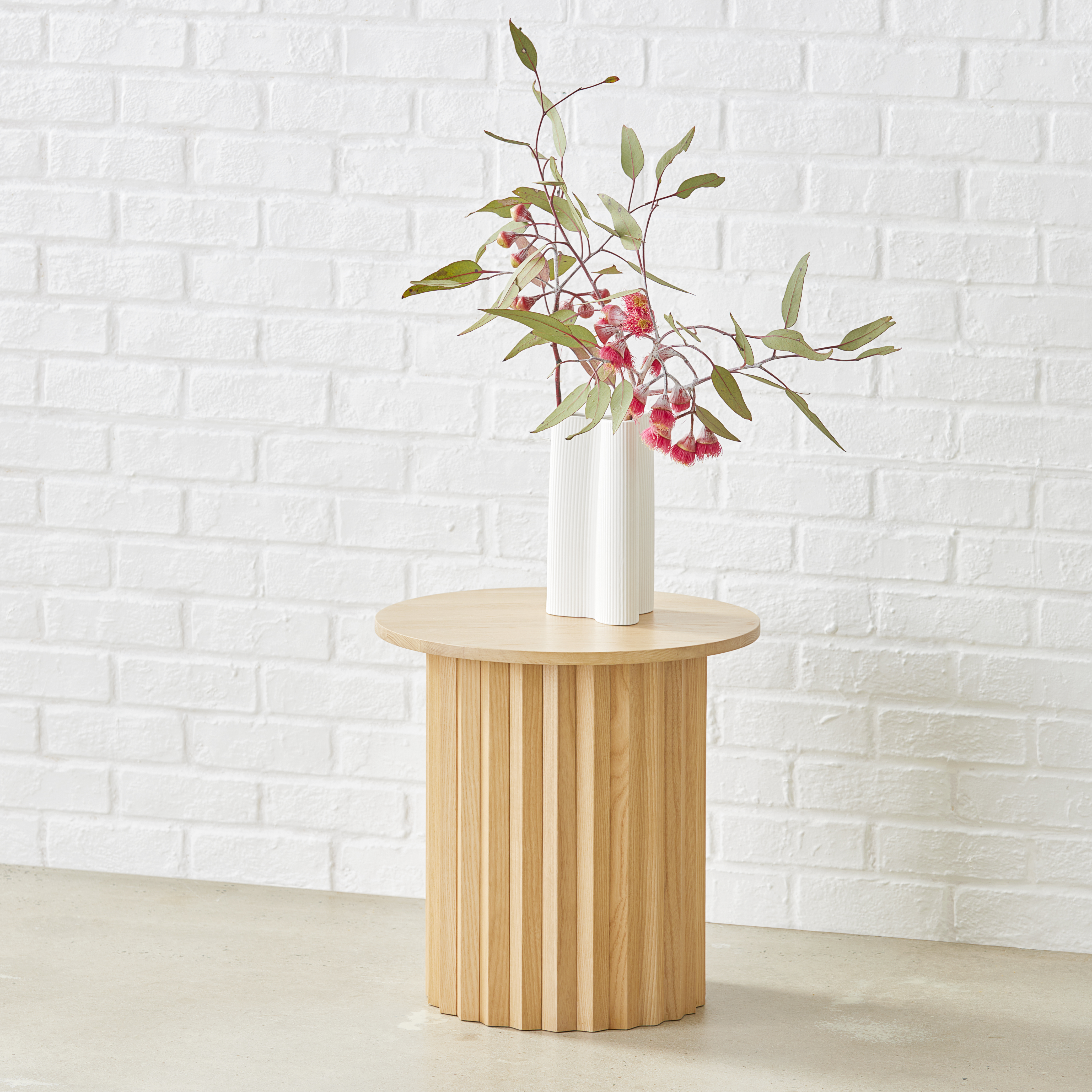 Mark Tuckey Boston Oak Side Table | Adairs