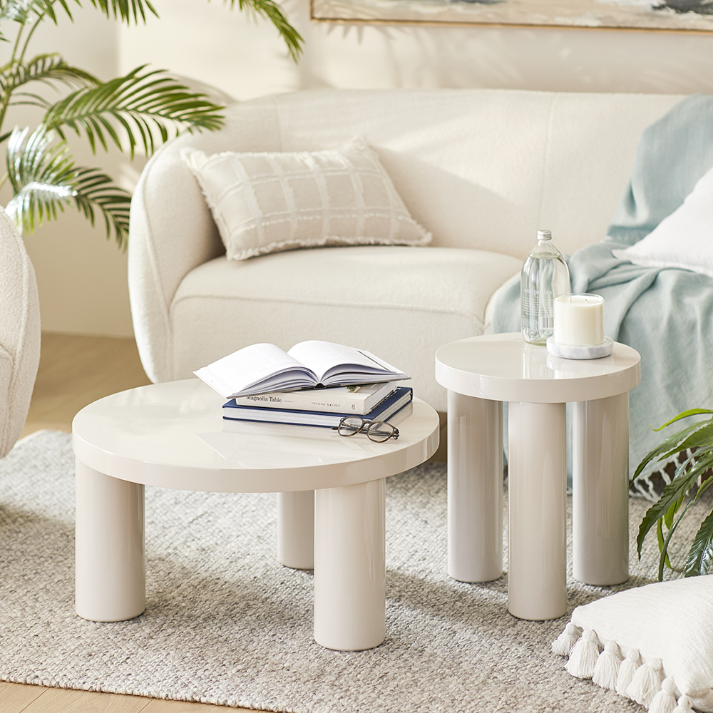 Cygnet Fawn Side Table | Adairs