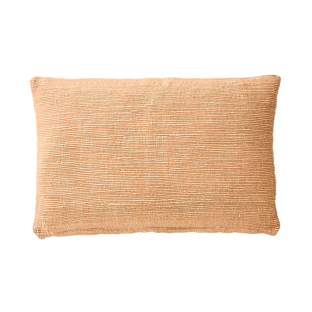 Caspian Natural & White Long Cushion | Adairs