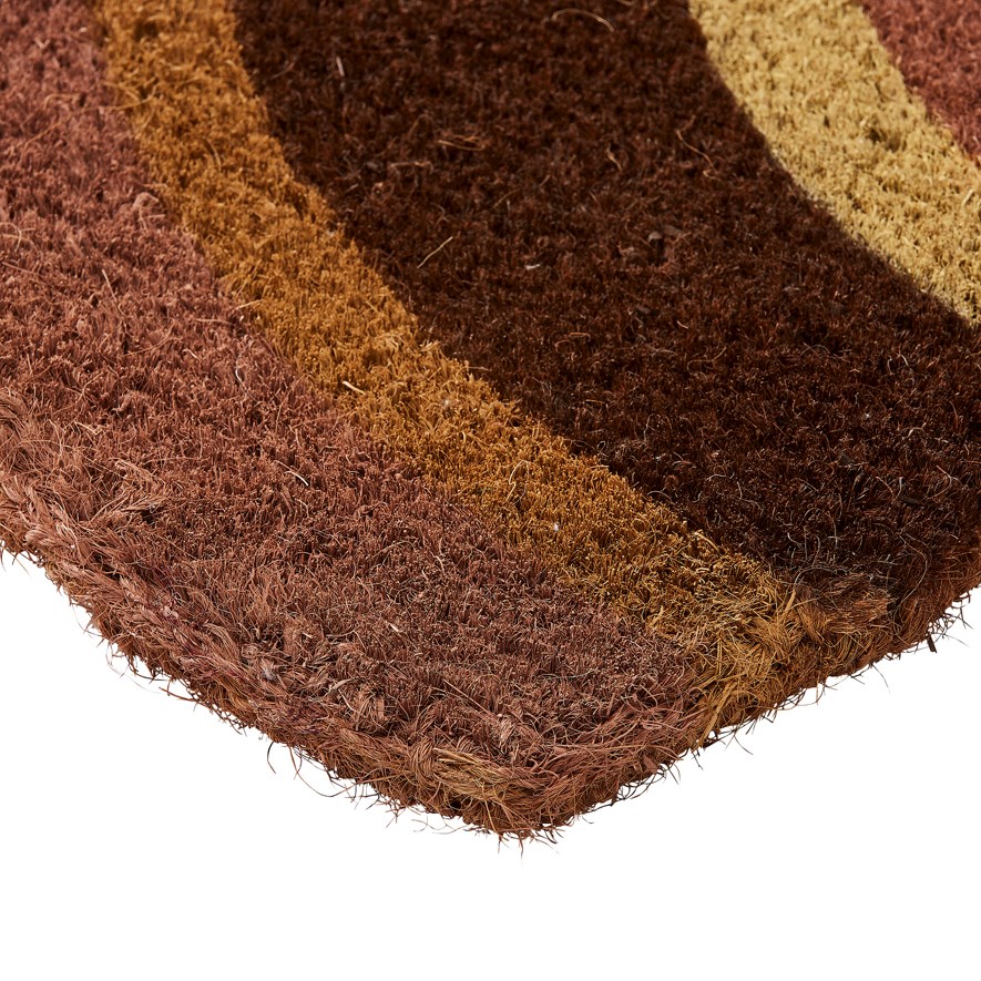 Home Republic - Coir Retro Sun Round Doormat | Adairs