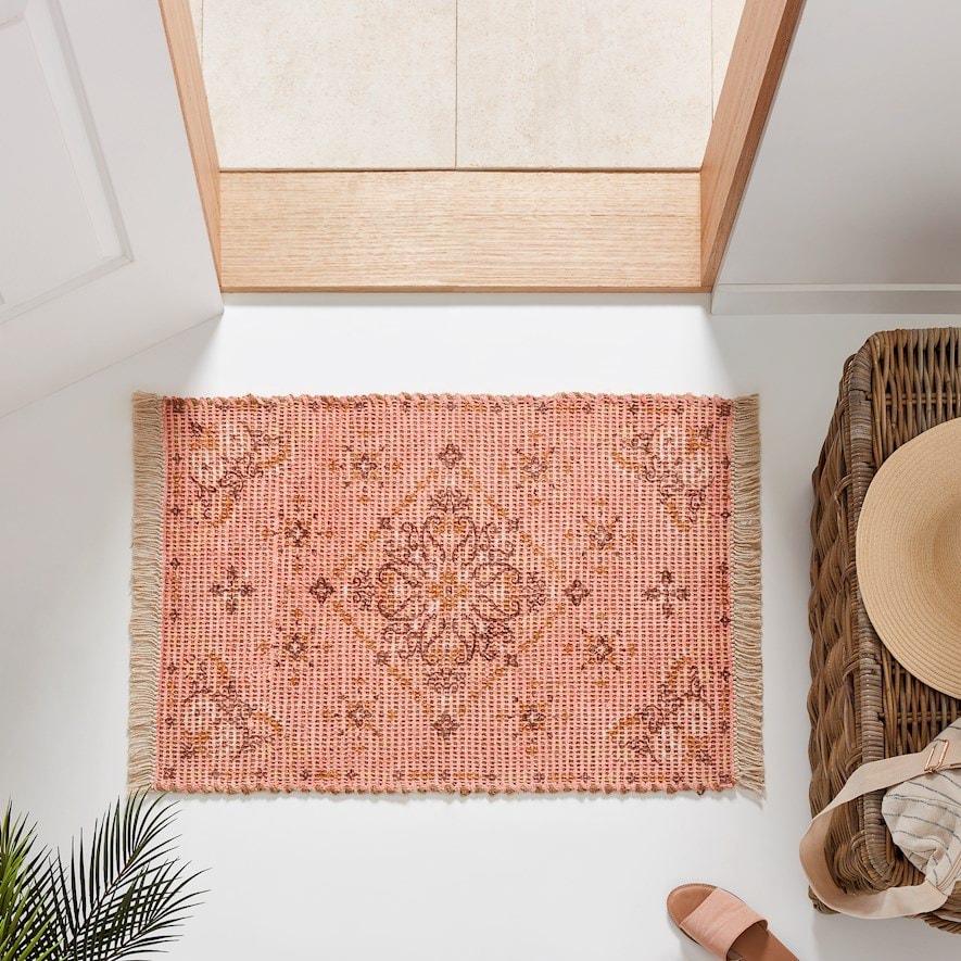 Monte Macy Rose Indoor Mat | Adairs