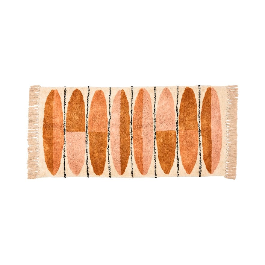 Merlin Blush Multi Rug Runner | Adairs