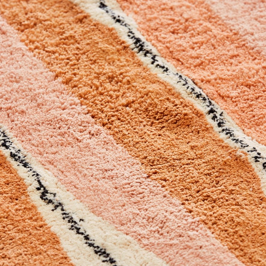 Merlin Blush Multi Rug Runner | Adairs