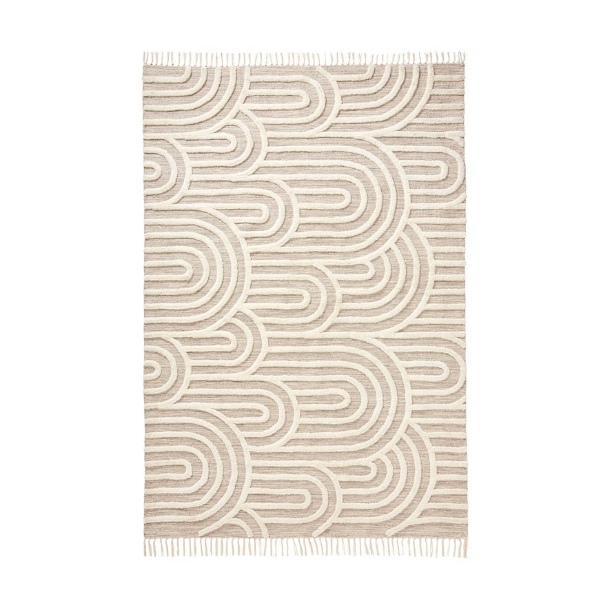 Archie Natural & Ivory Rug | Adairs