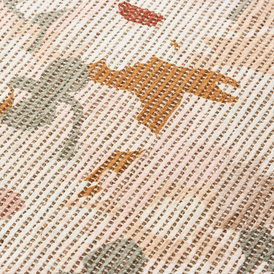 Kimmy Hogan Paper Daisies & Whisper Pink Rug Runner | Adairs