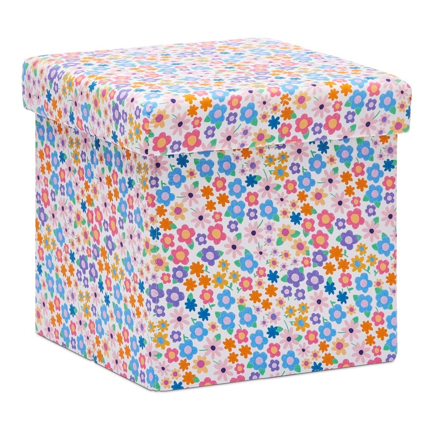 Adairs Kids - Retro Floral Storage Box | Adairs
