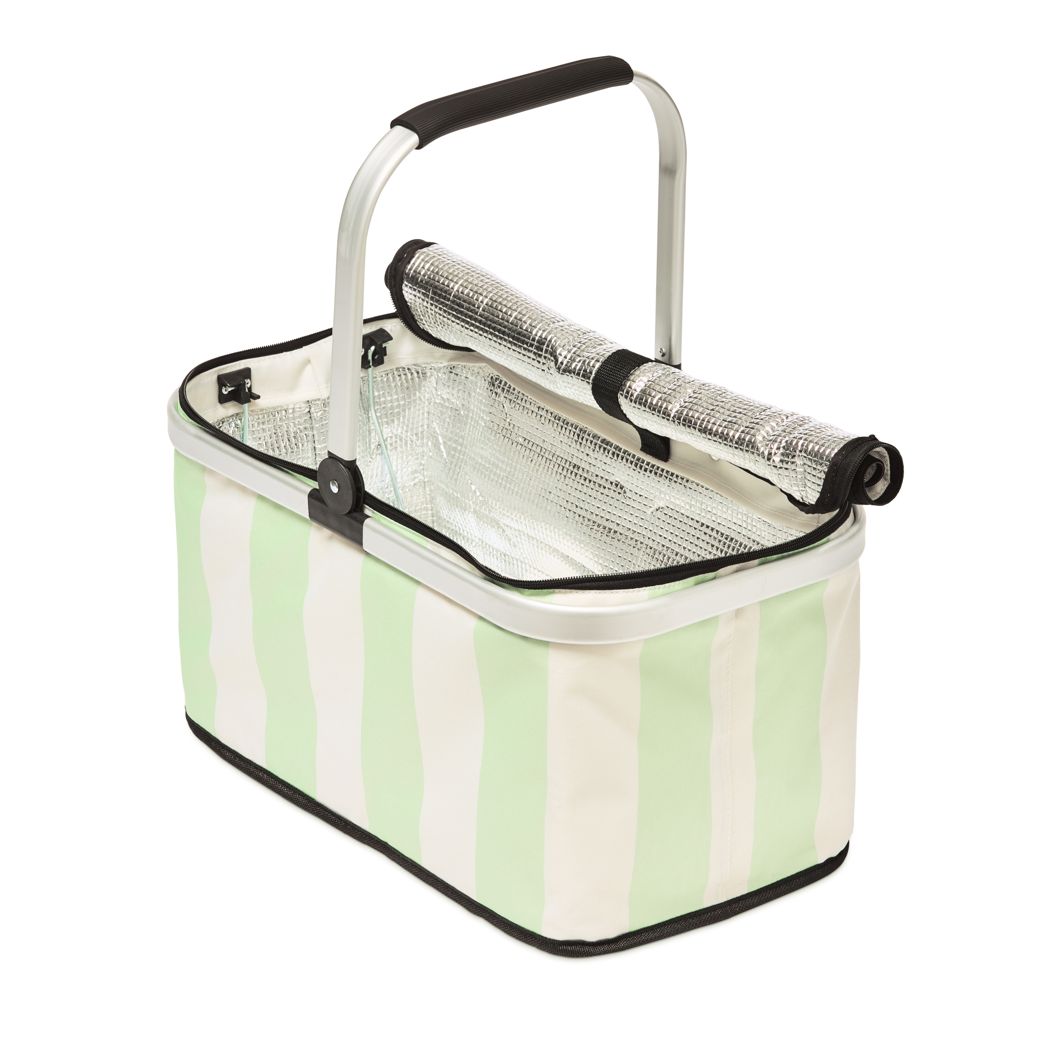 Capri Green Stripe Shopping Collection | Adairs