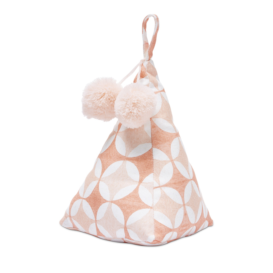 Golden Sky Geo Pink Door Stop | Adairs