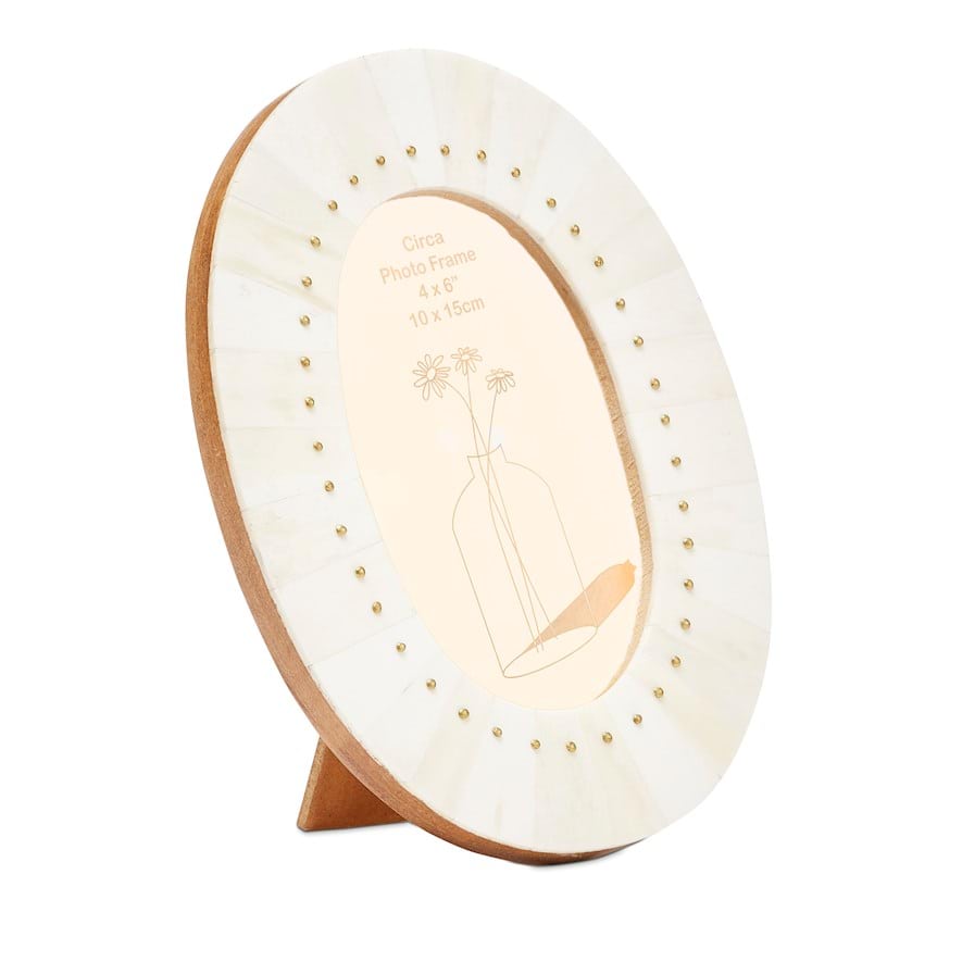 Circa Oval Ivory Frame | Adairs