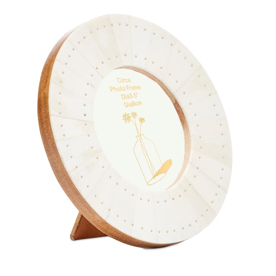 Circa Round Ivory Frame | Adairs