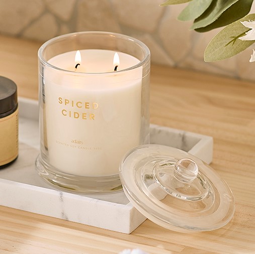 Taylor Spiced Cider Candle 360g | Adairs