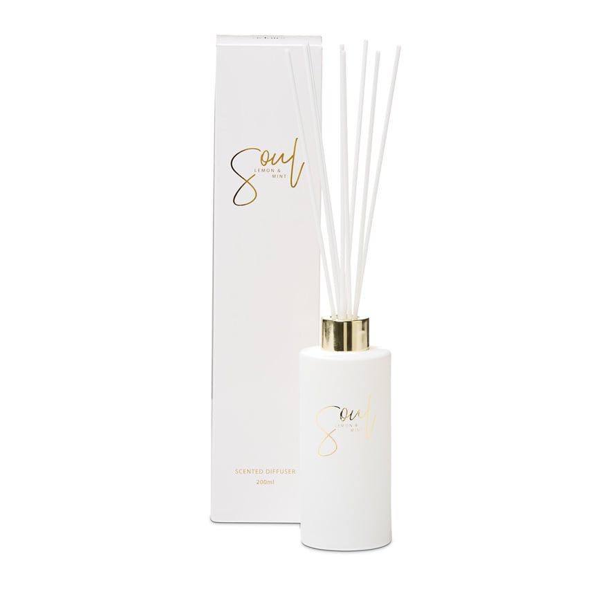 Soul Lemon & Mint Diffuser 200ml | Adairs