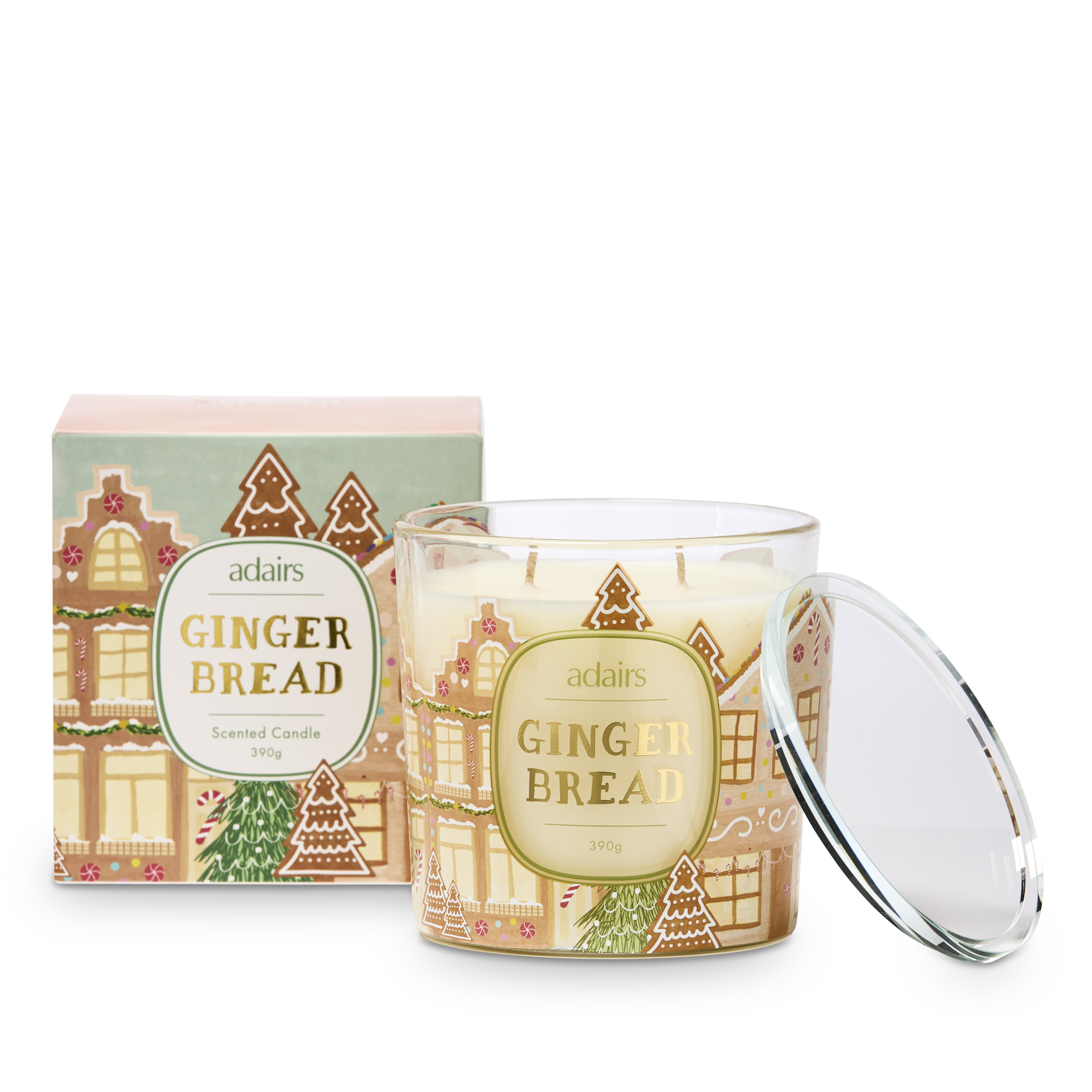 Christmas Gingerbread Candle 390g | Adairs